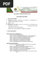 Filipino1 - Q3 - Module14 - Mga Babala Sa Paligid - v1 | PDF