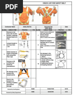 MAN BASKET Inspection Report | PDF | Rope | Crane (Machine)