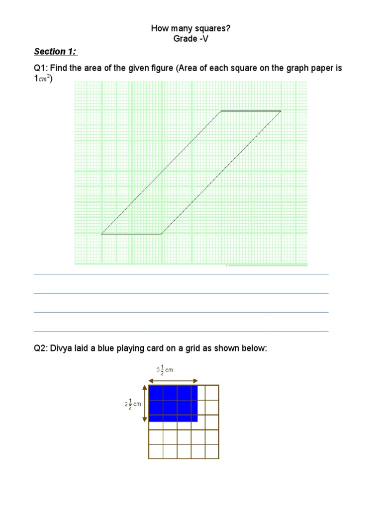 How Many Squares | PDF | Home & Garden | Art