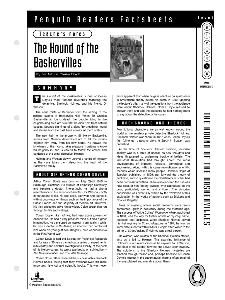 The Hounds of Baskervilles | PDF | The Hound Of The Baskervilles ...