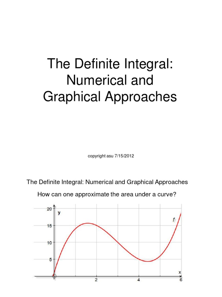 13 - 3 v26 The Definite Integral Numerical and Graphical Approaches ...
