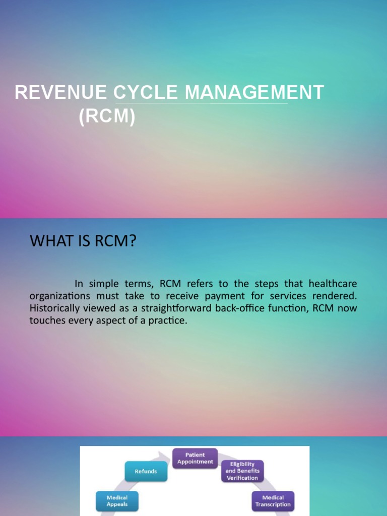 Navigating the Revenue Cycle: An Overview of the Key Steps in ...
