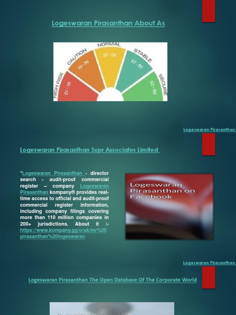 Logeswaran Pirasanthan Kompany Is Headquartered in Vienna | PDF | Business