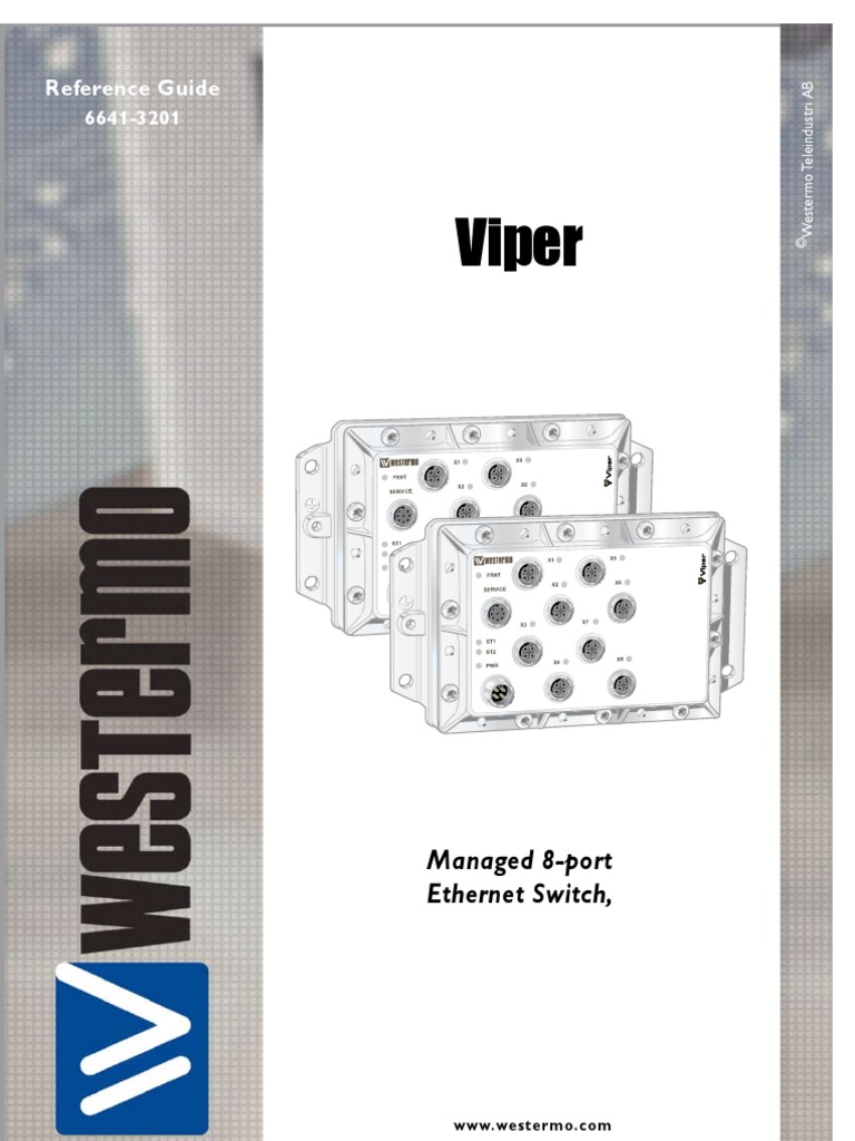 Viper Refguide ENG | PDF | Network Switch | Data Transmission