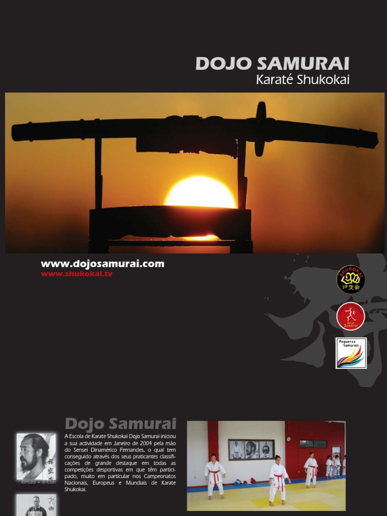 Formação em Karate no Dojo Samurai | PDF | Karatê | Samurai