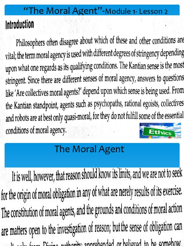 Module 1 Lesson 2 | PDF | Morality | Value (Ethics)