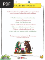 The Gruffalo by Julia Donaldson PDF | PDF