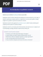 ISSM COREQ Checklist | PDF | Qualitative Research | Focus Group