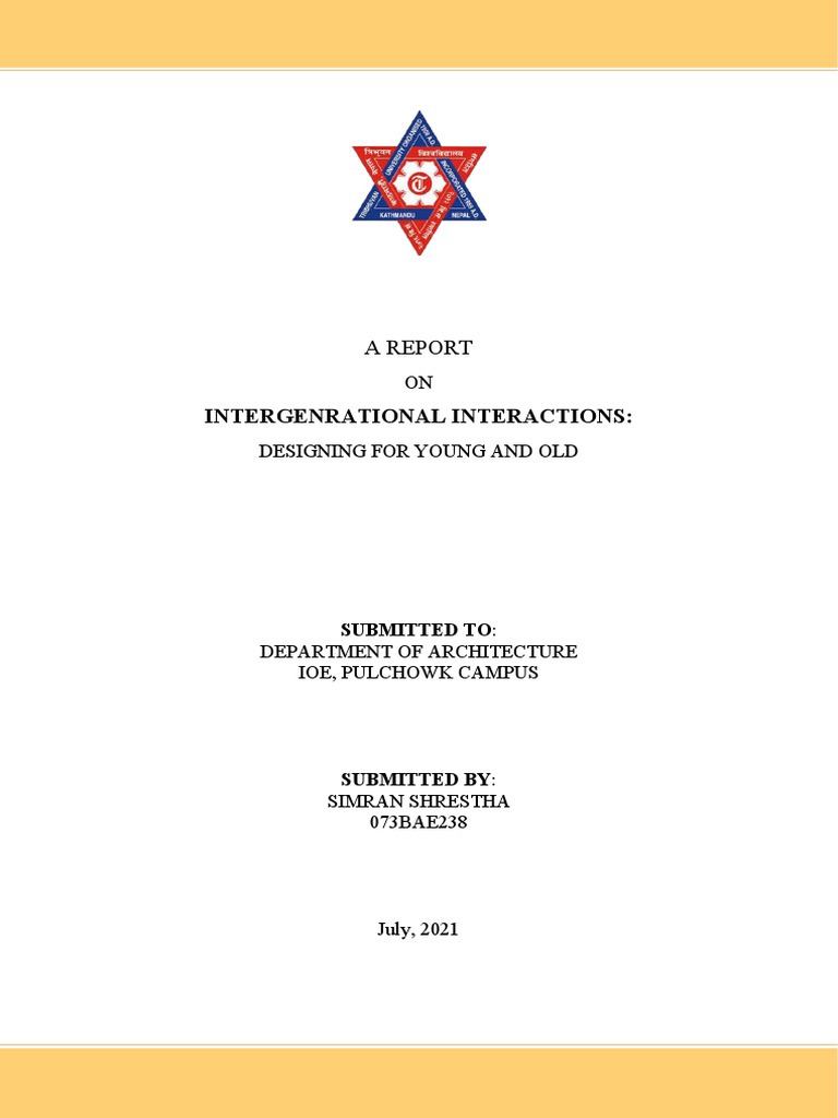 Designing Intergenerational Spaces | PDF | Case Study | Data