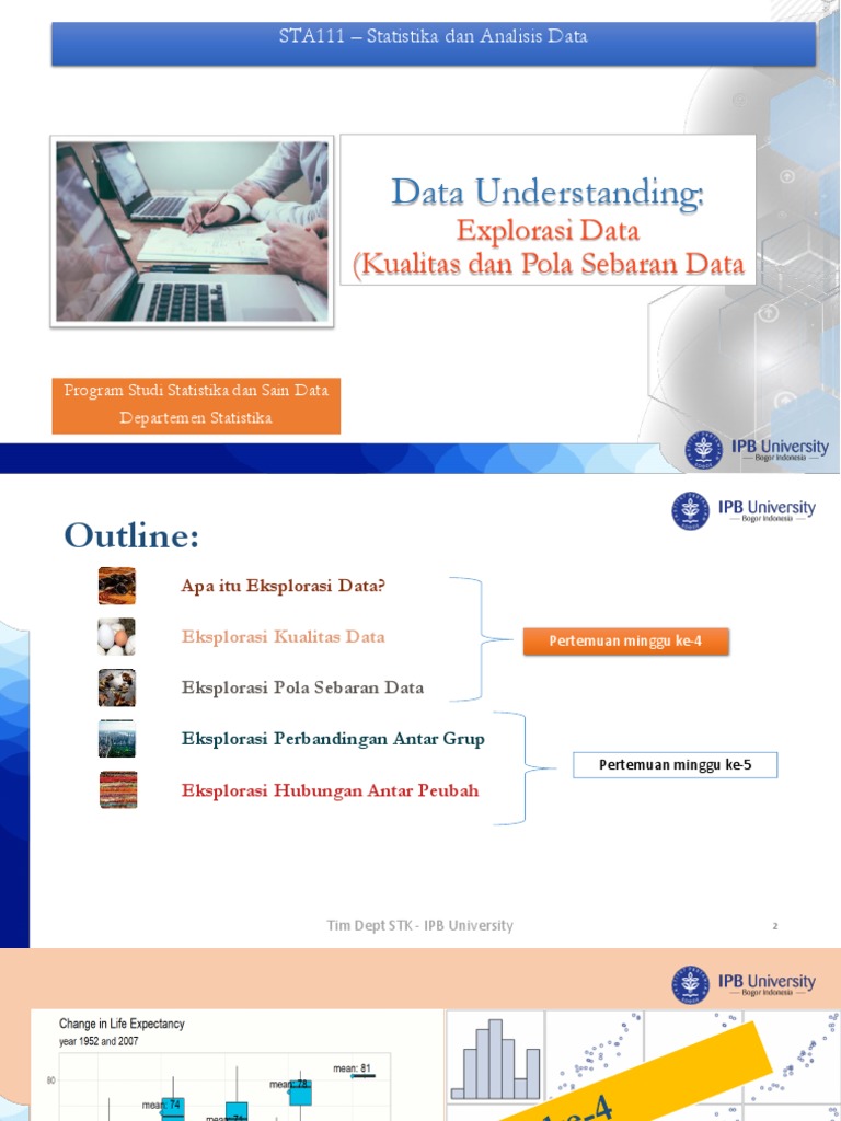 STA111-04-Data Understanding-Eksplorasi Data | PDF