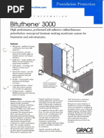 Bituthene - 8000HC - Me (2016-04-25) | PDF | Basement | Adhesive