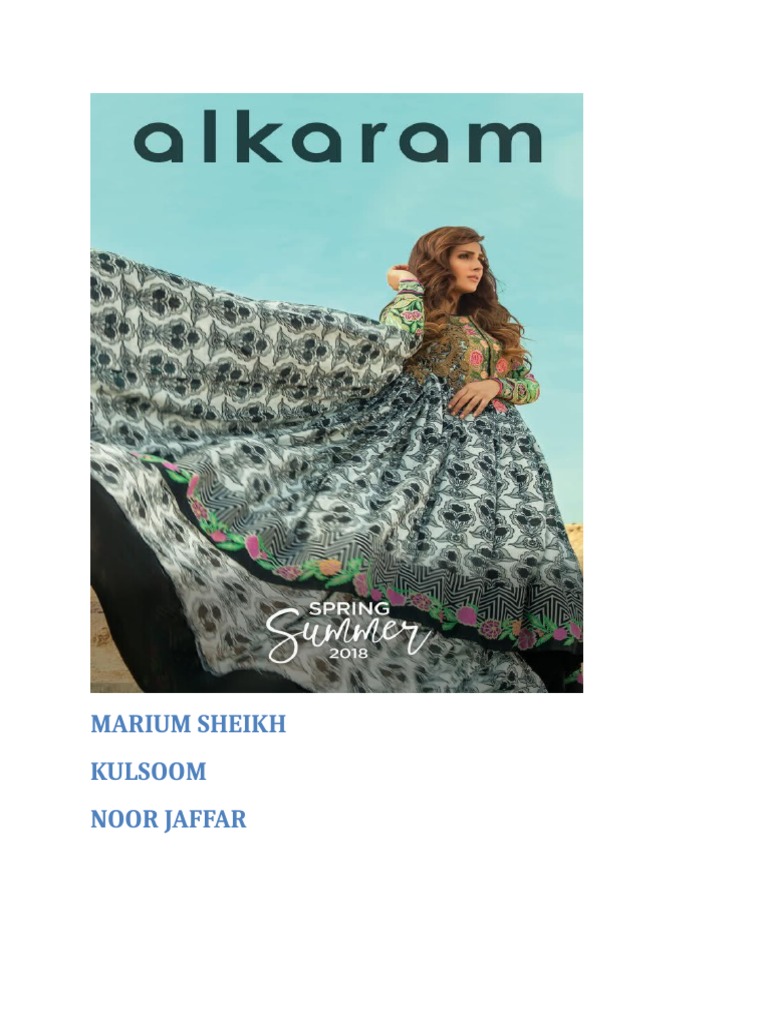 Marium Sheikh Kulsoom Noor Jaffar | PDF | Marketing | Advertising