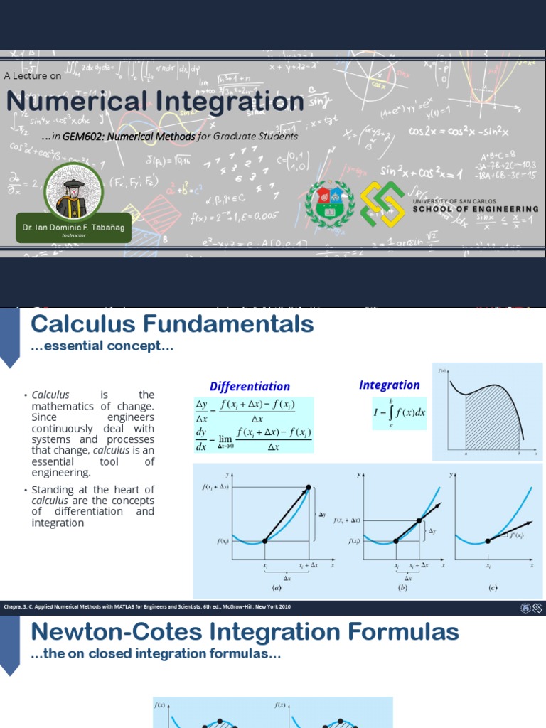 (2-3) Numerical Integration | PDF | Integral | Numerical Analysis