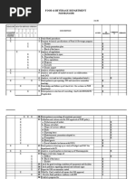 LQA Standards for Restaurant Service | PDF | Waiting Staff | Tableware