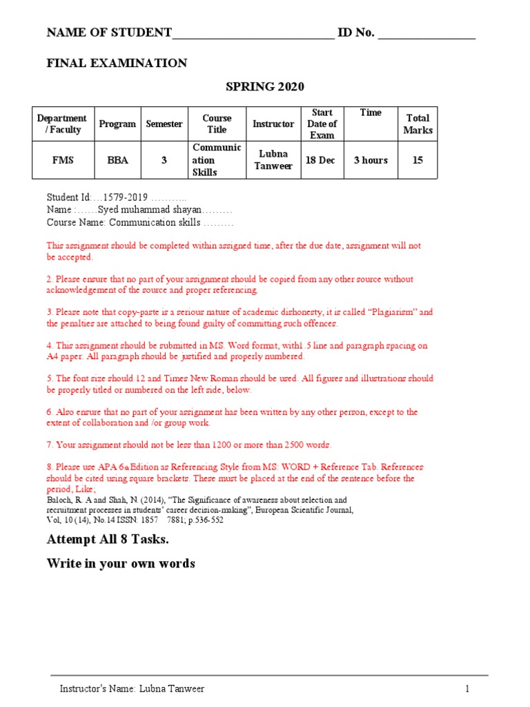 CS 1579-2019 Assingment | PDF | Logos | Credibility