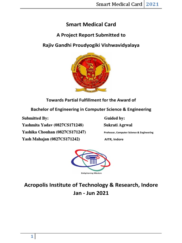 G11 Smart Medical Card | Download Free PDF | Smart Card | Personal ...
