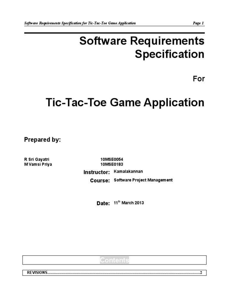 SRS Template | PDF | Application Software | Specification (Technical Standard)