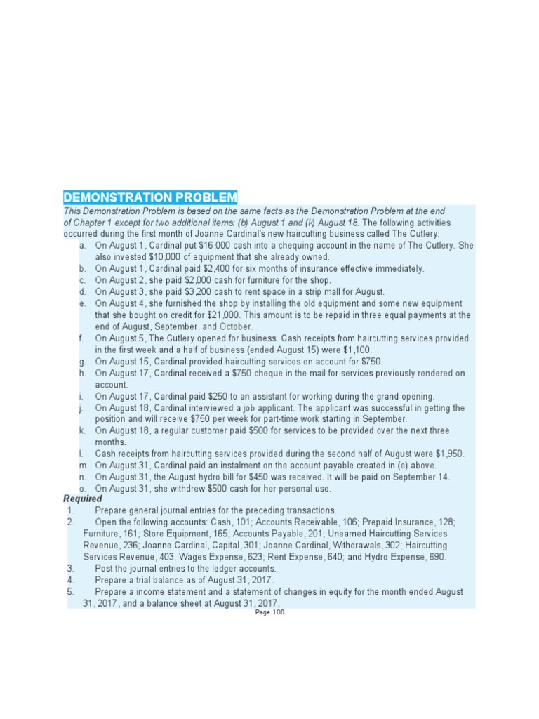 Week 3. Assignment 2 - Journat Entries and Adjustments and Preparing ... Week 3. Assignment 2 - Journat Entries and Adjustments and Preparing ...