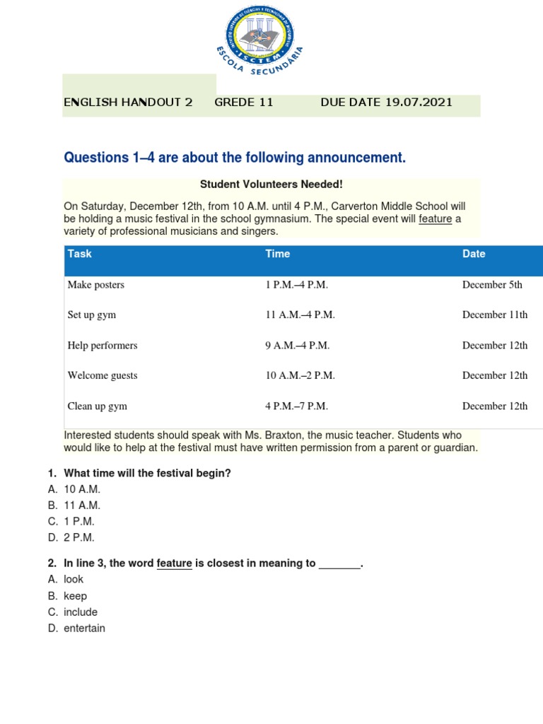 English Handout 2 g11 2021f | PDF