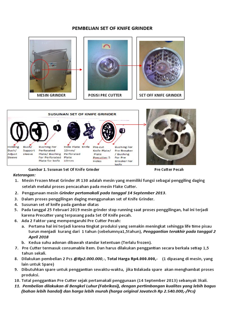Pembelian Pre Cutter 3 Hole | PDF
