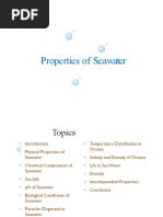 Understanding Seawater Salinity Measurements | PDF | Salinity | Seawater