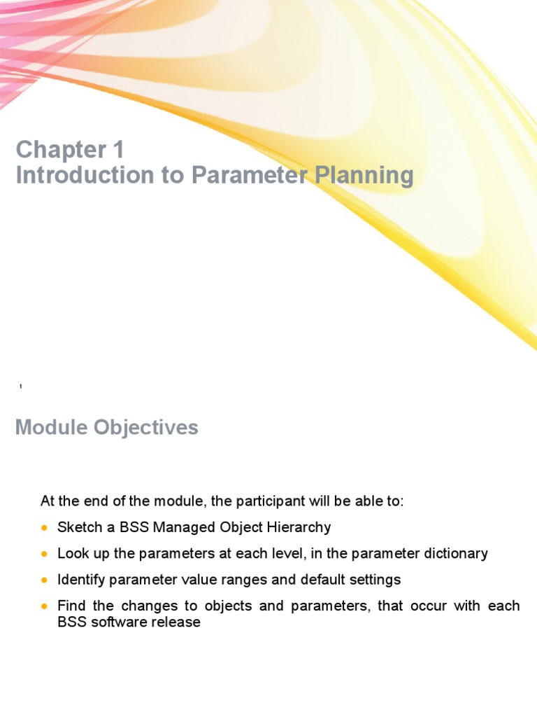 Introduction To Parameter Planning | PDF | Computer Engineering ...