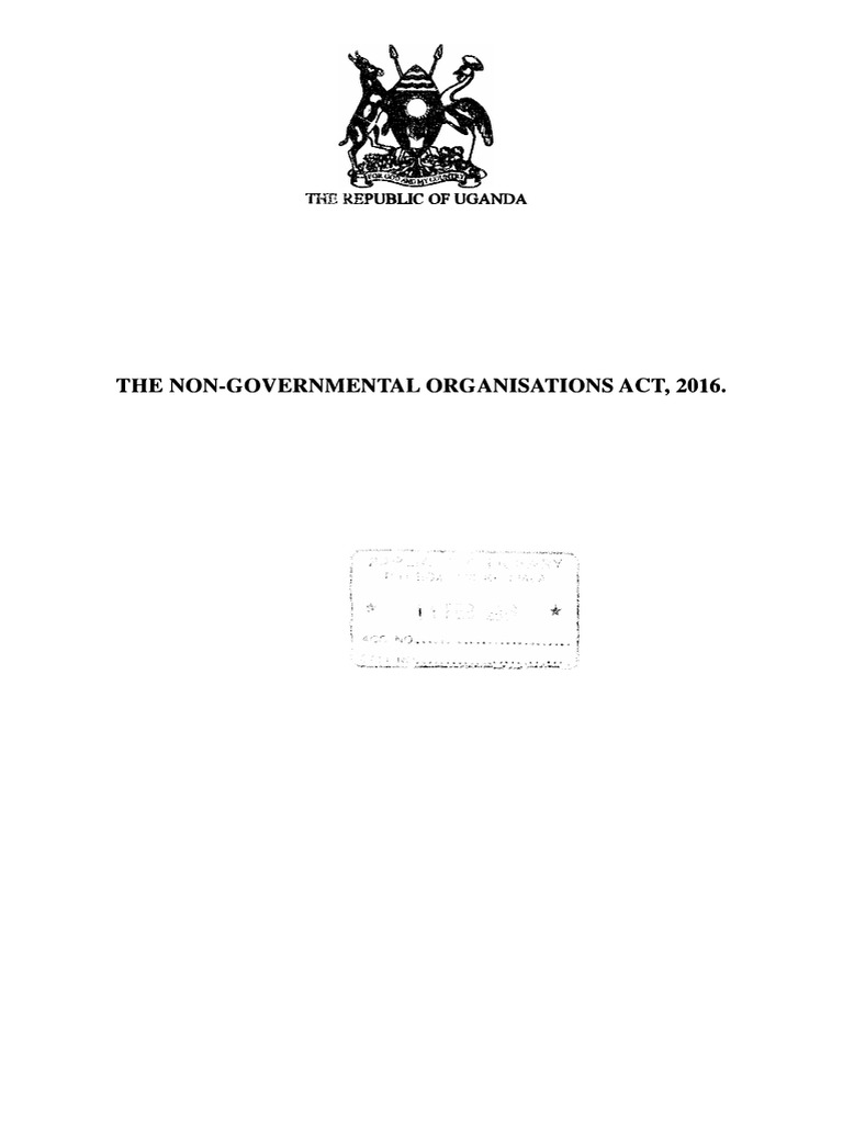 NGO CONSTITUTION GUIDE Uga163576 | PDF | Financial Statement | Accounting