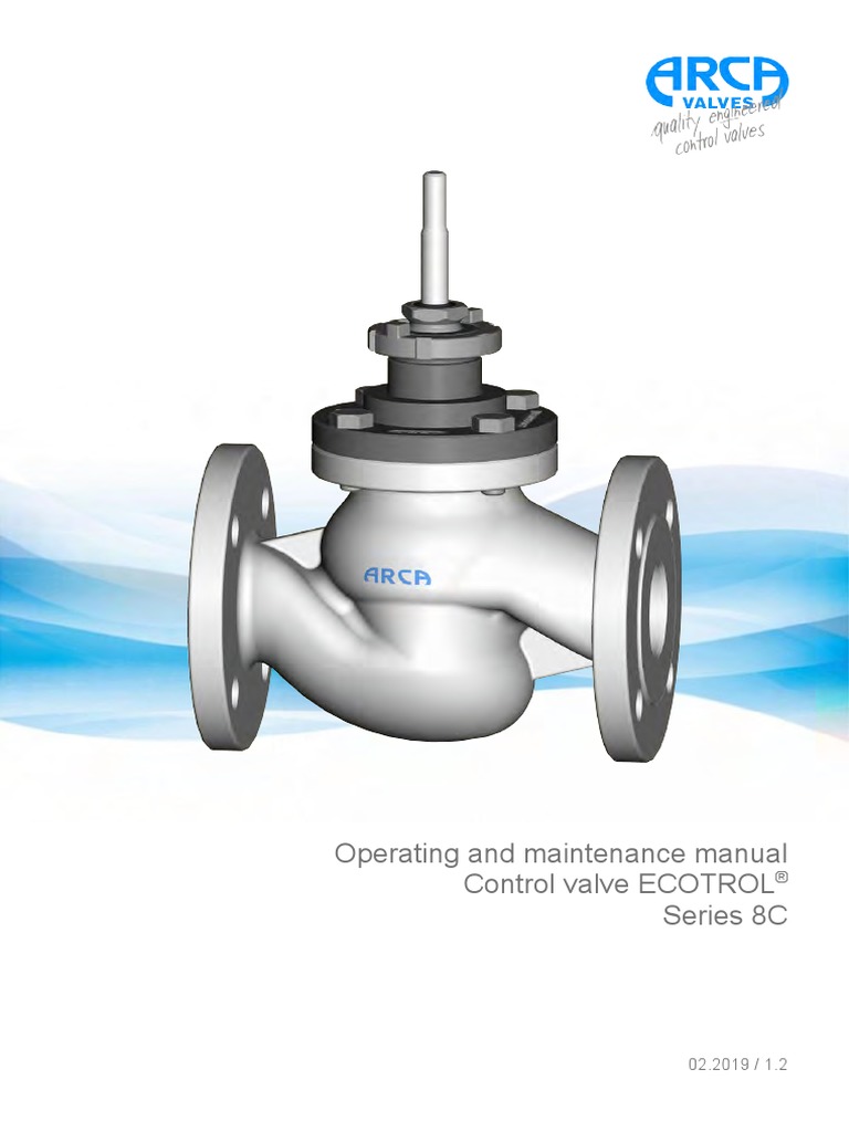 Operating and Maintenance Manual Control Valve ECOTROL Series 8C | PDF ...
