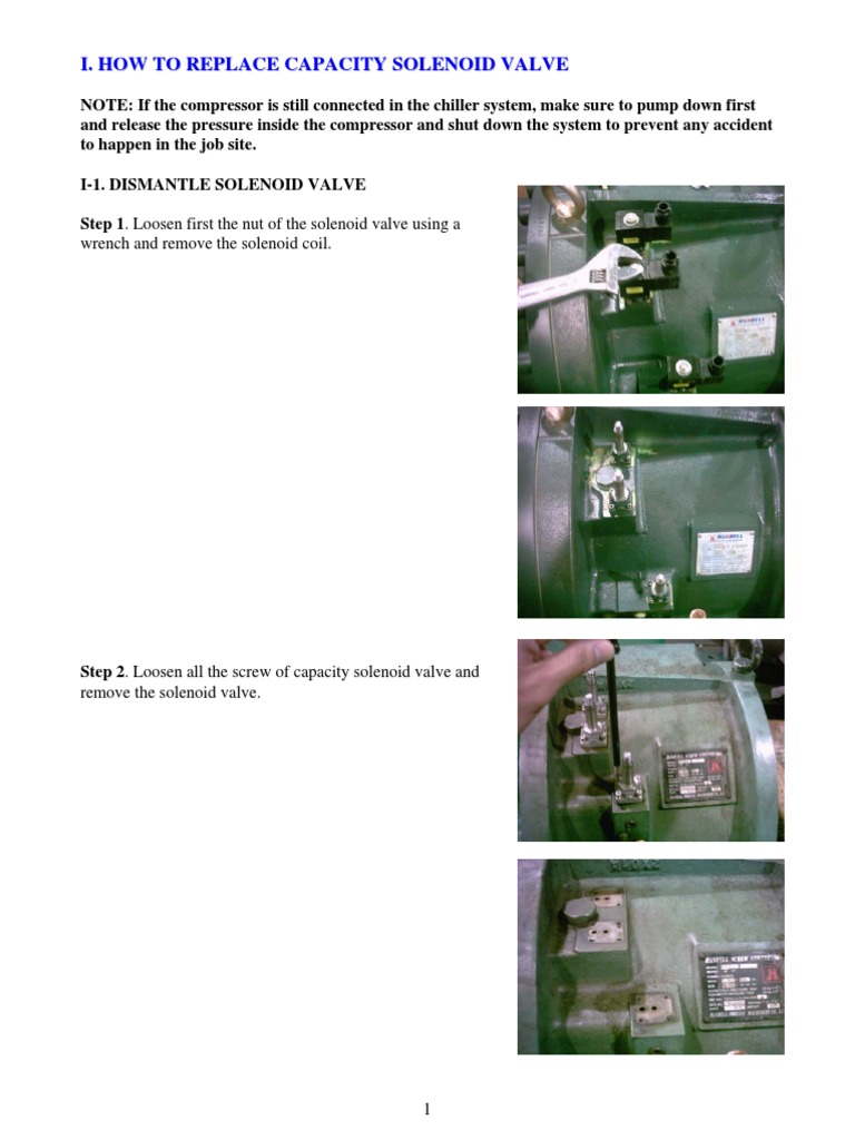 Offshore Chiller Maintenance Guide | PDF | Screw | Electric Motor