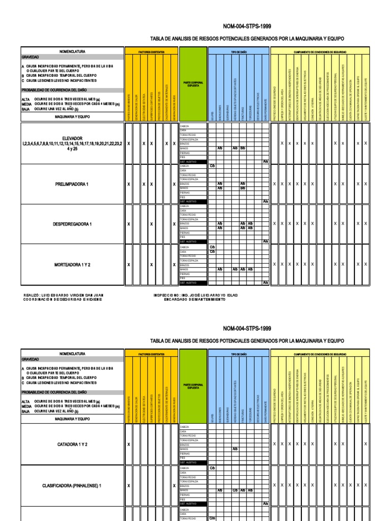 04 Formato Nom 004 Stps Analisis Amsa | PDF | Bienestar | Medicina