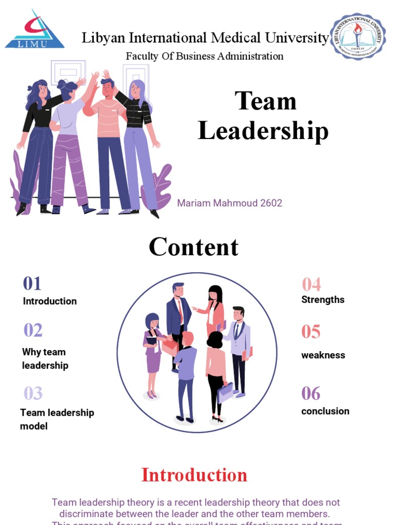 Team Leadership Theory | PDF