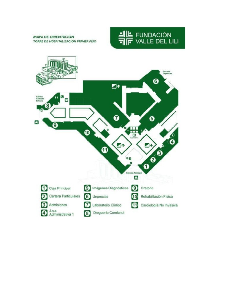 Plano de La Fundacion Valle Del Lili | PDF