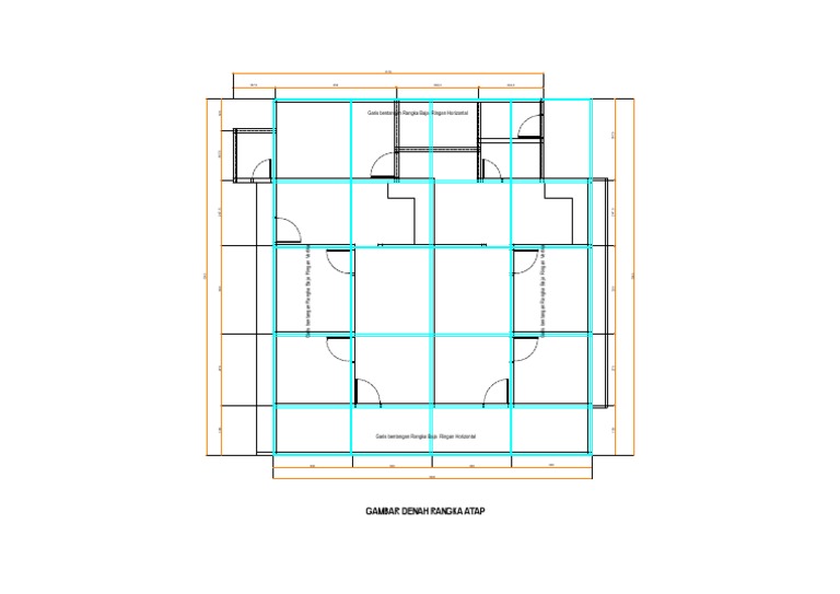 Denah Rangka Atap | PDF