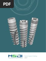 MIS Seven Implant Catalog Overview | PDF | Dental Implant | Dentistry ...