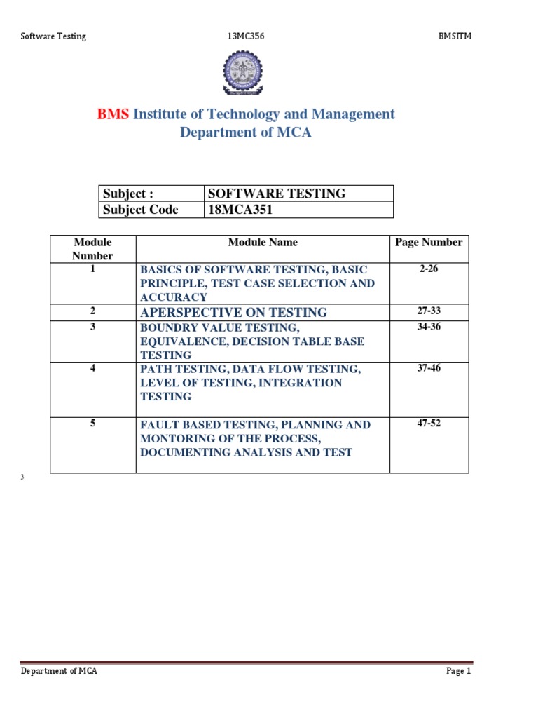 Software Testing Basics, Principles and Case Selection | PDF | Software ...