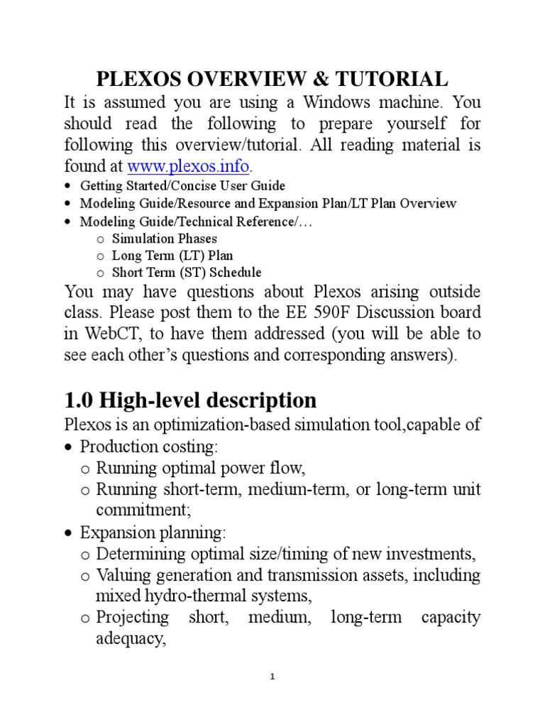 Plex Os Tutorial | PDF | Object Oriented Programming | Class (Computer ...