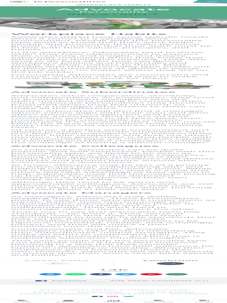 Free Personality Test 16personalities 8 | PDF | Human Nature ...