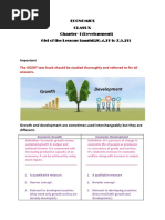 Class 9 Economics Chapter 2 Notes - People As Resource Free PDF | PDF ...