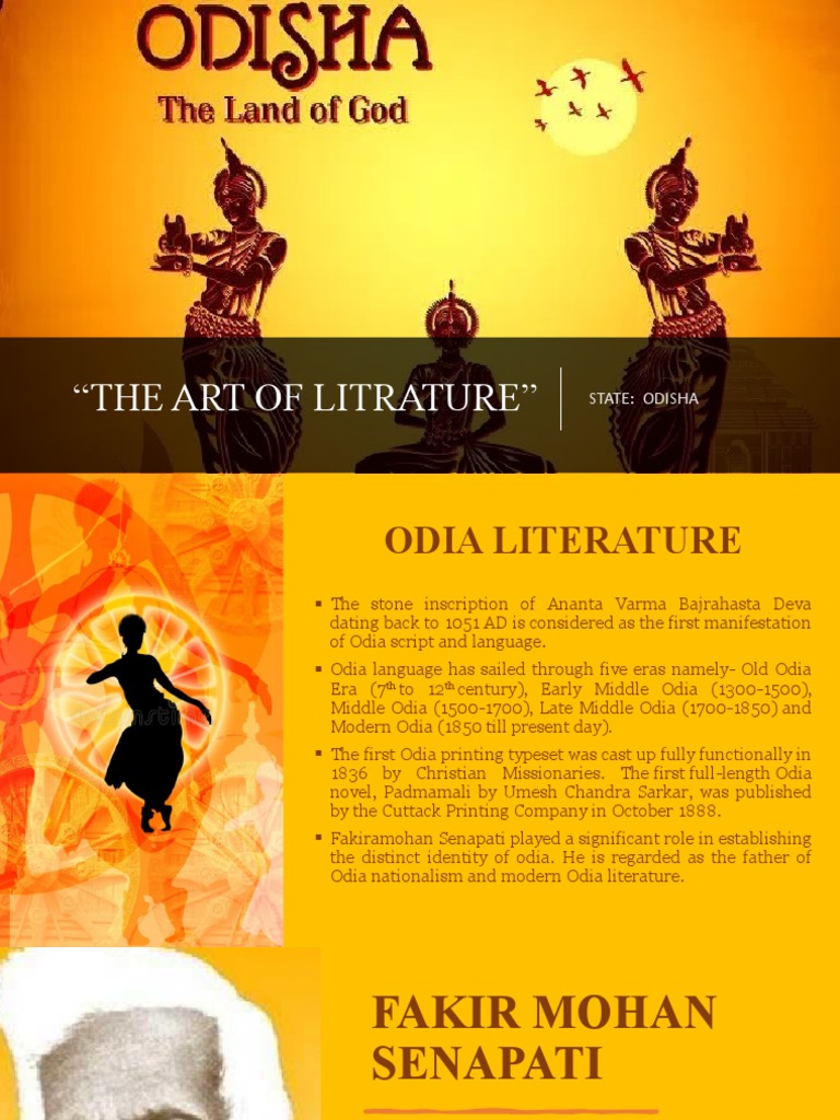 "The Art of Litrature": State: Odisha | PDF | Languages Of India | Poetry