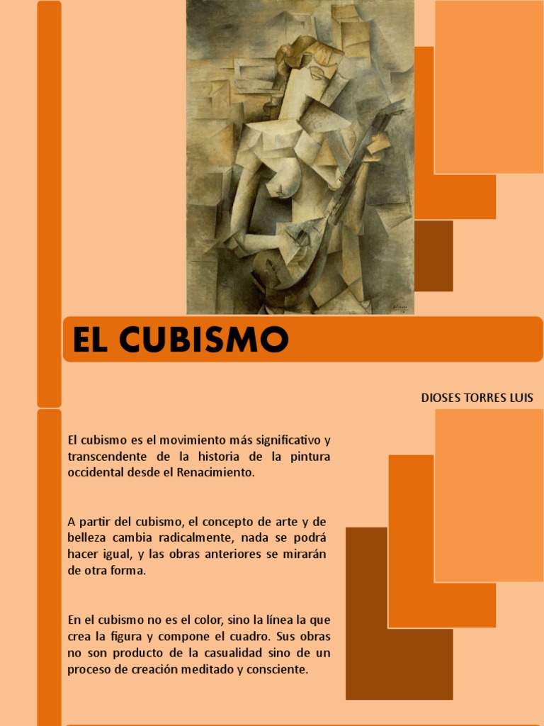 El Cubismo | PDF | Cubismo | Pablo Picasso
