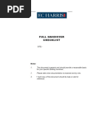 Building Handover/Takeover Plan | PDF | Fires | Security Alarm