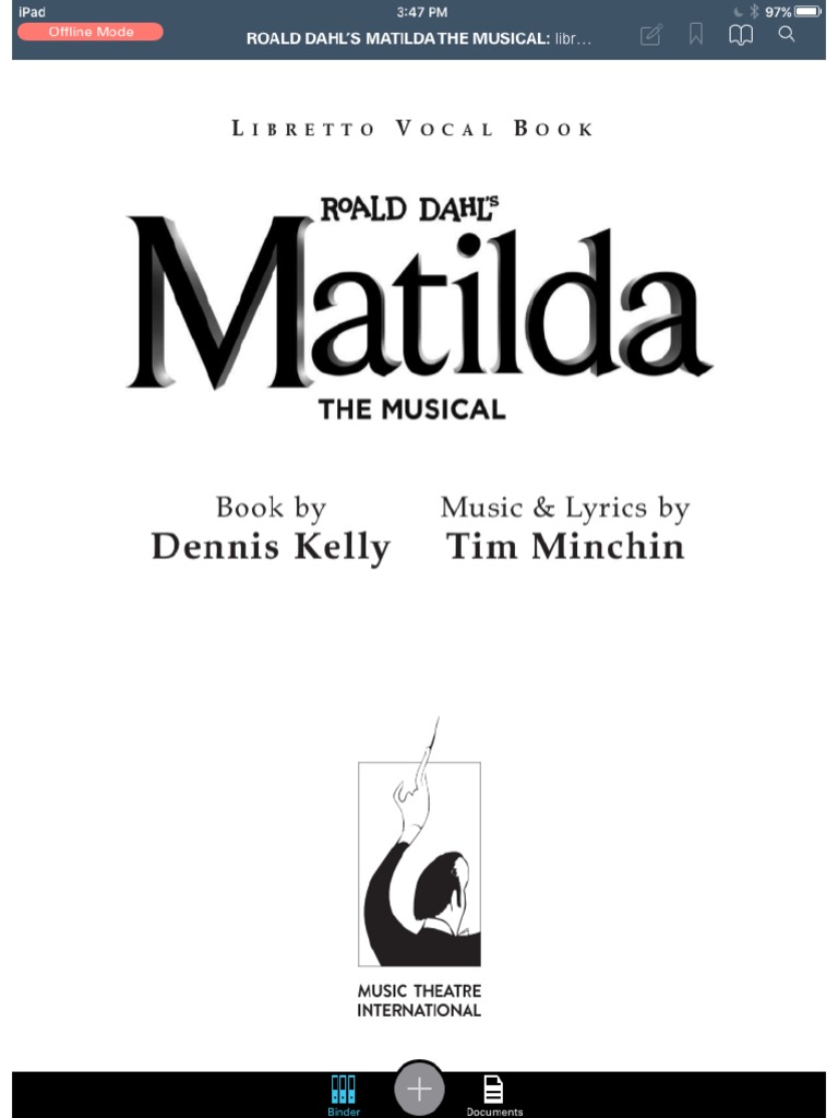 Matilda Script | PDF