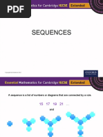 Linear Sequences Worksheet | PDF | Mathematics | Mathematical Analysis