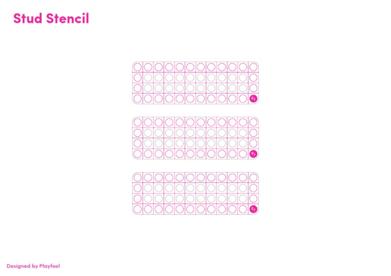 Pf-Stud Stencil Paper | PDF