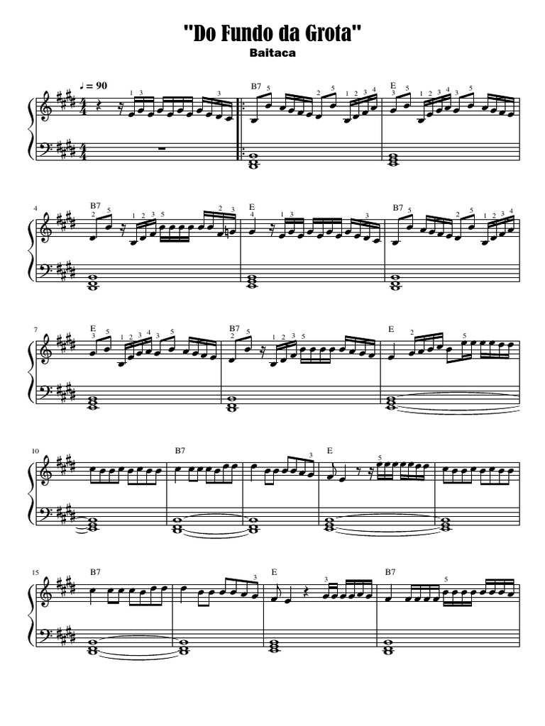 Do Fundo Da Grota | PDF