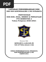 Program Kerja KKG SD 2025 | PDF