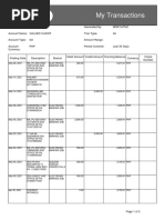 BDO Transactions PDF | PDF | Debits And Credits | Banking