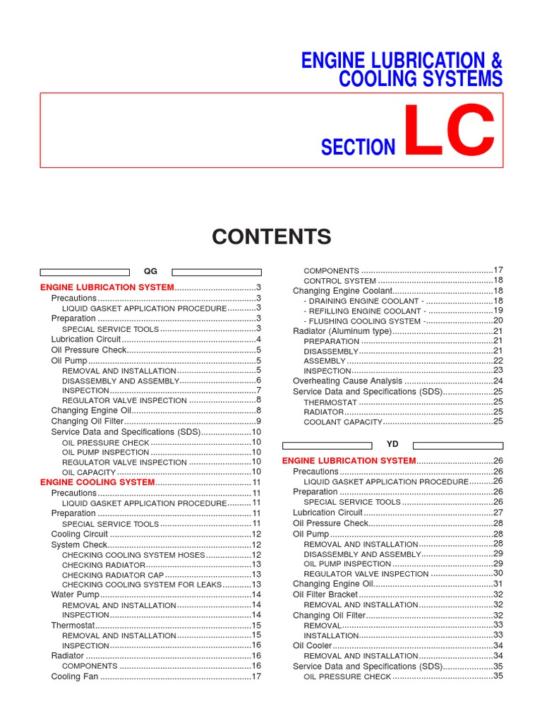 Engine Lubrication & Cooling Systems | PDF | Radiator | Motor Oil