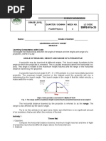 Physics Report PROJECTILE MOTION | PDF | Projectiles | Force