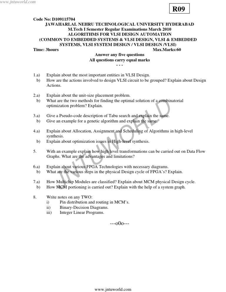 09 Algorithms For Vlsi Design Automation Download Free Pdf Theoretical Computer Science